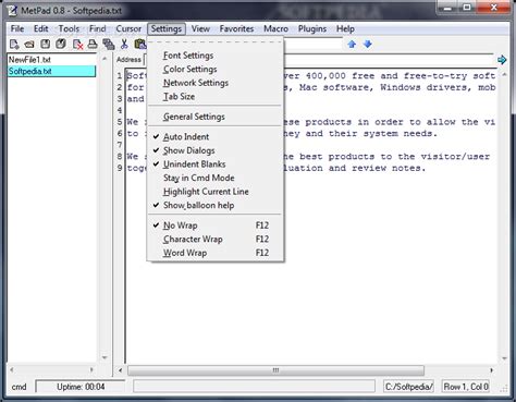 Textpad 8 Colours Acetooklahoma