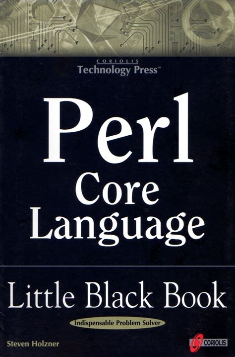 Perl Core Language Little Black Book Computer Books Retromags Community
