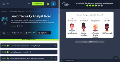 Cybersecurity Infosec Tryhackme Continuouslearning Securityanalyst