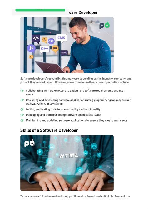Software Developer Vs Software Engineer Understanding The Difference Pdf
