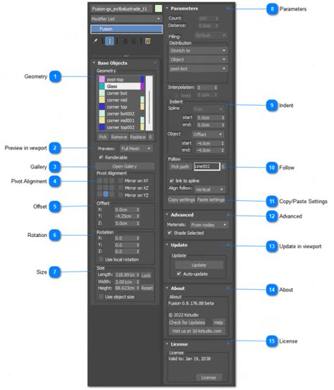 Fusion 3ds Max Geometry Parametric Plugin Kstudio 3ds Max Plugins