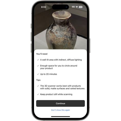 Elevate Your Product Catalog With Shopifys New 3d Scanner On Ios Shopify