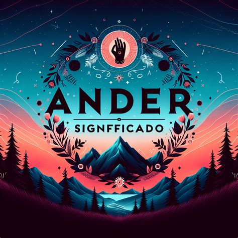 Qué Se Sabe Sobre El Nombre Ander Y Sus Variaciones