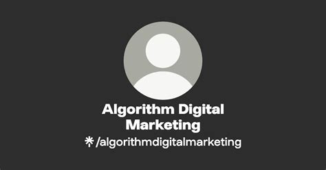 Algorithm Digital Marketing Facebook Tiktok Linktree