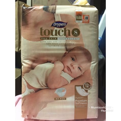 Drypers Touch Small Pack Size S 1 Pack Shopee Malaysia