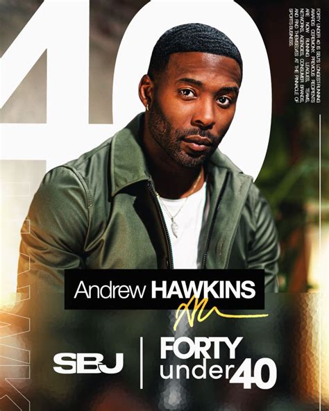 Incredibly Humbled And Honored To Be Named To The Sports Business Journal… Andrew Hawk