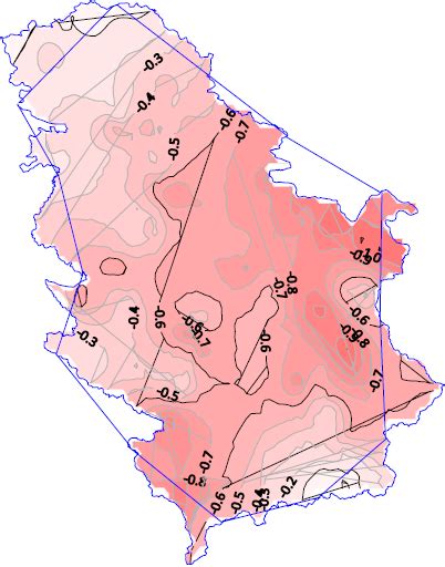 General Shape Of The Differences R Egm96 After Tailoring Of Egm96 Download Scientific Diagram