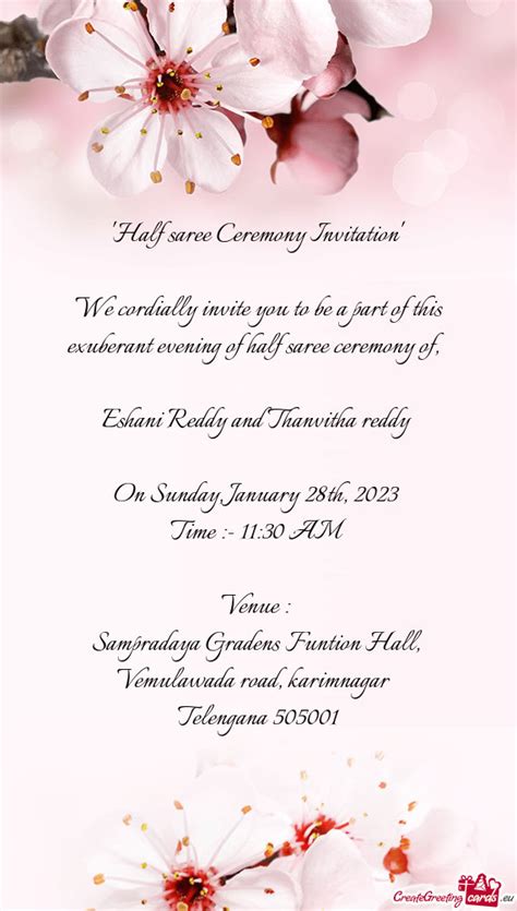 Eshani Reddy And Thanvitha Reddy Free Cards