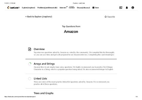 Amazon Lc Premium Qsns Practice Leetcode Questions Explore