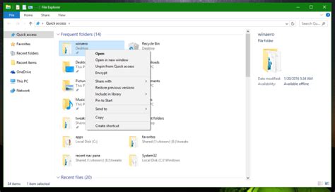 Disable Wide Context Menus In Windows And Revert Them To Classic Appearance