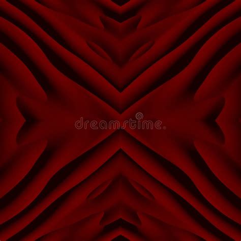 Dark Red Desert With Dunes Beautiful Seamless Abstraction With Sinuous