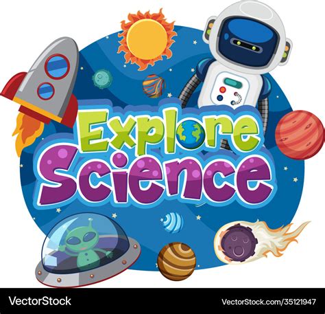 Science Cartoon Logo