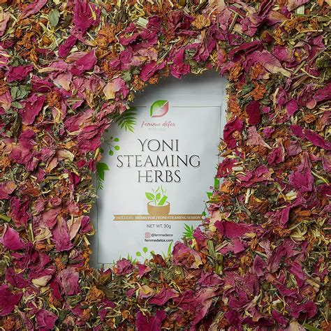 Femme Detox Yoni Steam Herbs For Cleansing And Ph Balance Organic Yoni