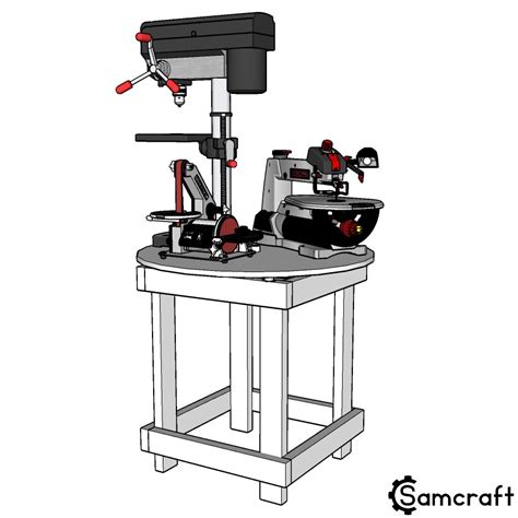 Rotating Tool Carousel Project Plan Samcraft