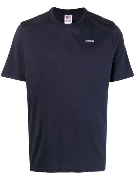 Autry Logo Cotton T Shirt Autry