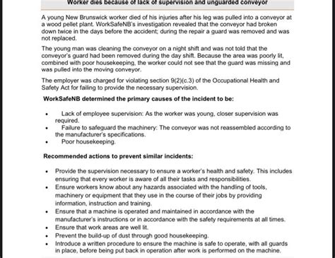 solved section 8 of the occupational health and safety act