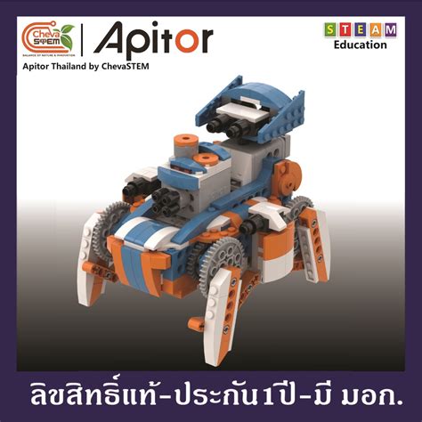 apitor robot x monster coding kit ตัวต่อเลโก้ หุ่นยนต์โรบอท หุ่นยนต์