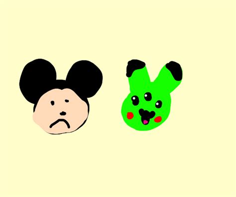 Anasui X Mickey Mouse Drawception