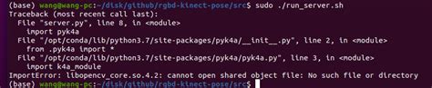 Docker Env Working Demo Video Issue Rmbashirov Rgbd Kinect Pose GitHub