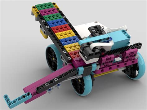 lego moc spike prime color sorter by philoo rebrickable build with lego