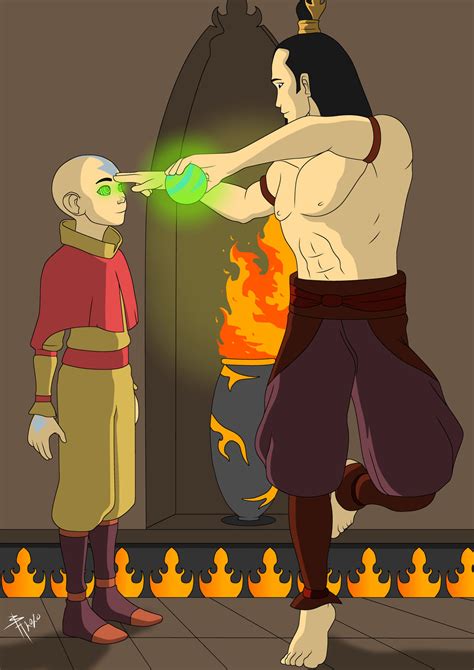 Fire Lord Hypnotizies Aang By Brynhexx On Deviantart
