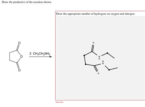 Solved Draw The Product S Of The Reaction Shown Draw The