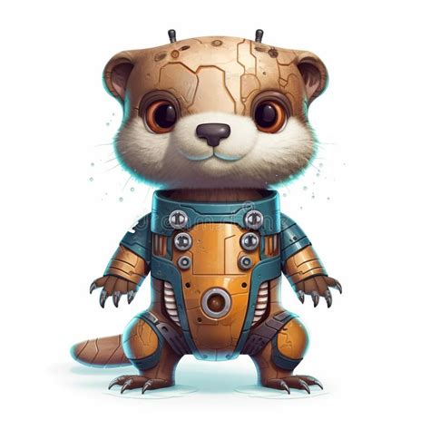 Otter Robot Stock Illustrations 11 Otter Robot Stock Illustrations