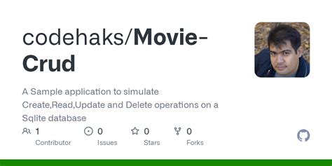 GitHub Codehaks Movie Crud A Sample Application To Simulate Create Read Update And Delete