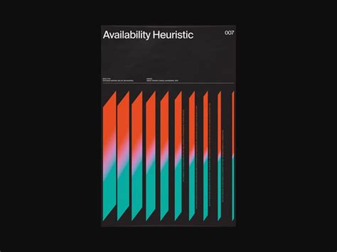 Cb007 Availability Heuristic Abstract Graphic Design Graphic Design