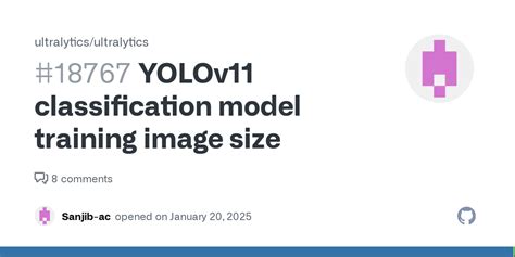 Yolov11 Classification Model Training Image Size · Issue 18767