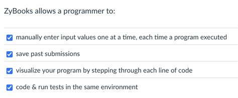 Solved Zybooks Allows A Programmer Tomanually Enter Input