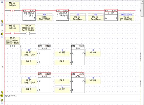 Help With Rising Timers Vision And Samba Plc Hmi Controllers