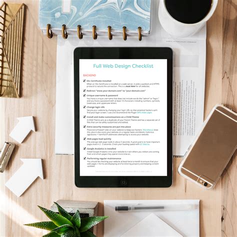 The Ultimate Web Design Checklist Tarango Visual Studio