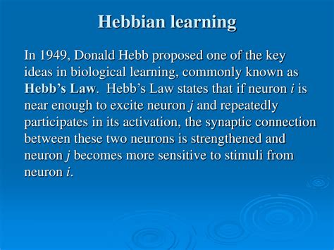 Ppt Unsupervised Learning In Artificial Neural Networks Powerpoint