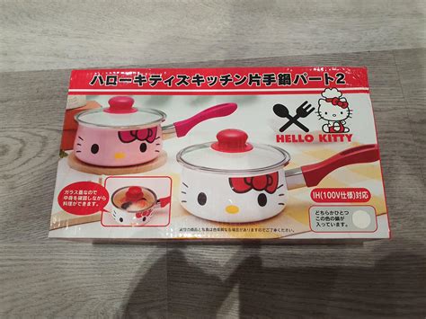 Hello Kitty Cookware Pots And Frying Pan Tv And Home Appliances Kitchen Appliances Bbq Grills