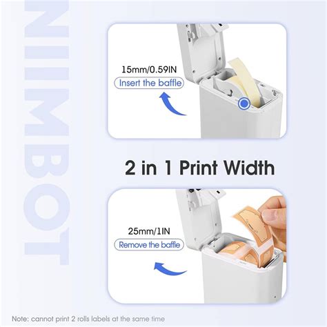Niimbot D110 Thermal Label Printer White Star Light Kuwait