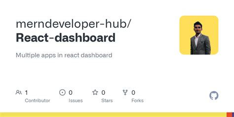 github merndeveloper hub react dashboard multiple apps in react