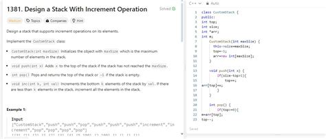 Saksham Gupta On Linkedin 196 Leetcode1381