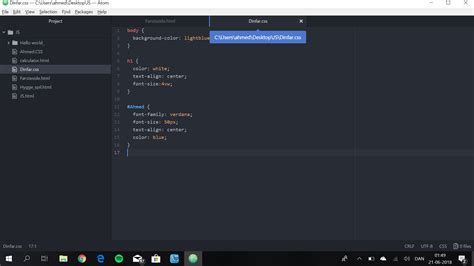 Why Doesnt It Link To My Css File Rlearnwebdesign
