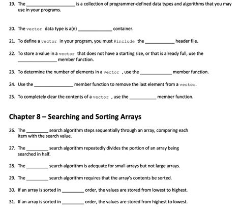 Solved 19 The Is A Collection Of Programmer Defined Data
