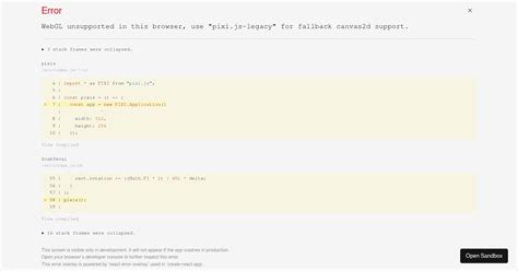 pixi js double tap and click test codesandbox