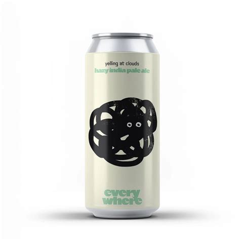Everywhere Beer Co Yelling At Clouds 16oz Can Bine And Vine