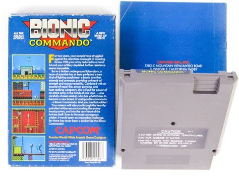 Bionic Commando Nintendo Nes Retro Mtl