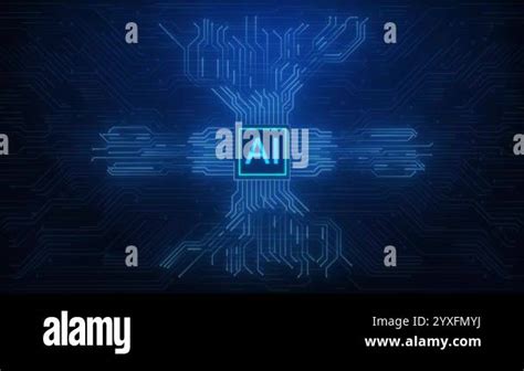 Ai Chip Advanced Technology Center Digital Interface Virtual Space Cutting Edge Artificial