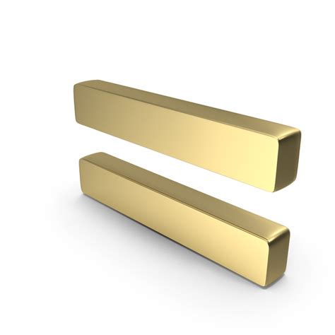 Equal Shape Gold Png Images And Psds For Download Pixelsquid S11942511a