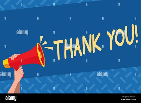 Handwriting Text Thank You Conceptual Photo Appreciation Greeting Acknowledgment Gratitude