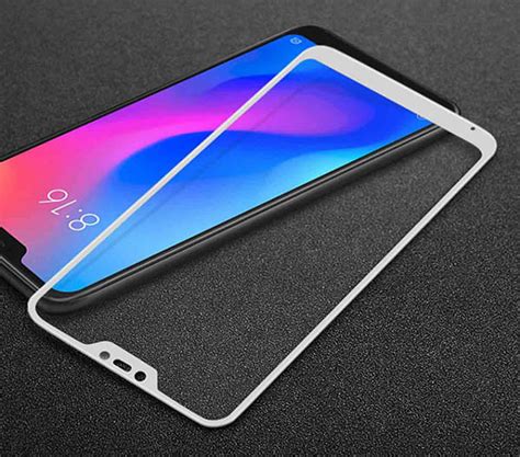 Película De Vidro Temperado 3d Full Xiaomi Redmi 6 Pro Branco Capas De Telemóveis Milhares De