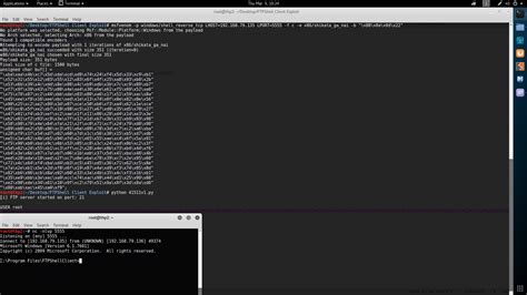 Ftpshell Client Buffer Overflow Trying Hard To Get Pwned