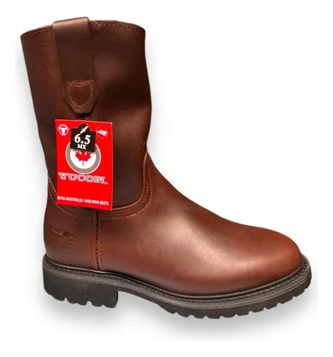 Bota Hombre Trabajo Vaquera Piel Yukon Purepecha Moda Meses Sin Interés