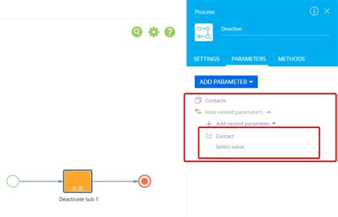 run business process on buttons active button and inactive button when